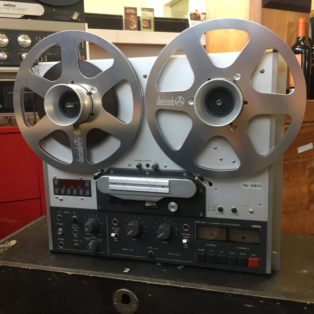 STUDER A807 VU 2 Spur 1/4Zoll – Klassik Audio