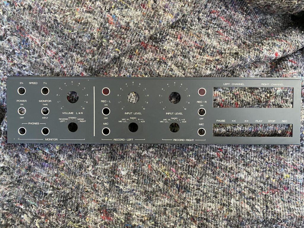 ReVox B77 Front 3.75 7.5 ips – Klassik Audio